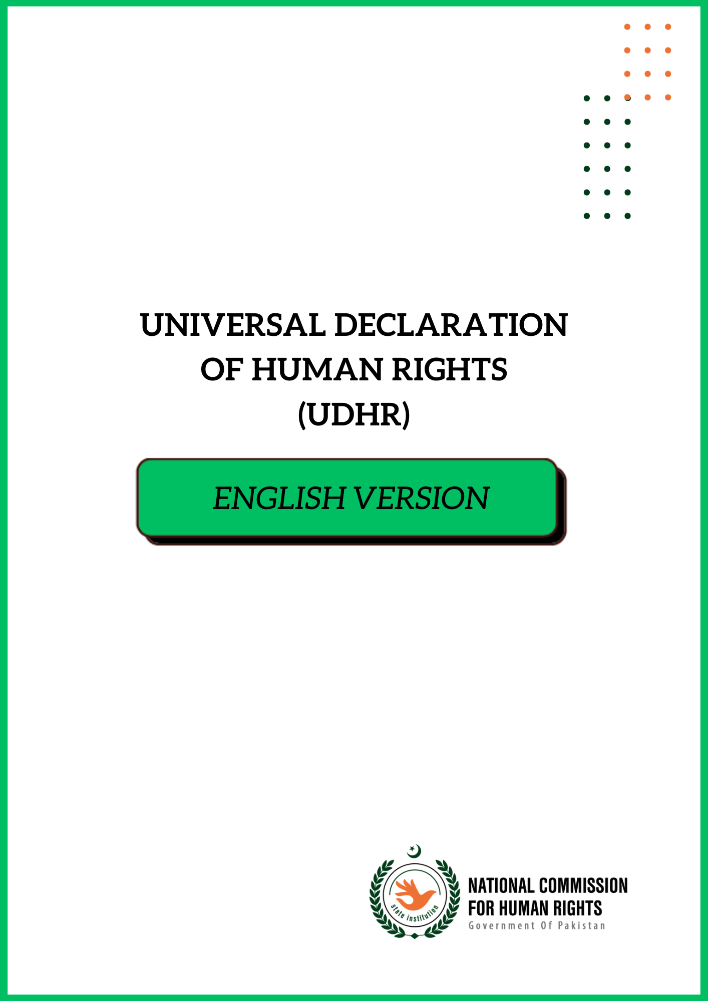 International Human Rights Instruments - English - National Commission ...